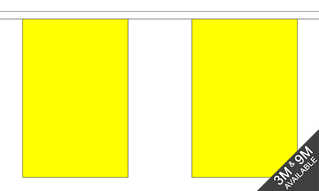 Plain Yellow Bunting – Welcome to Flag Superstore