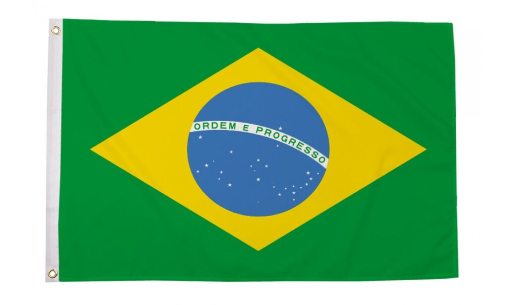 Brazil Large Flag 8 x 5 FT