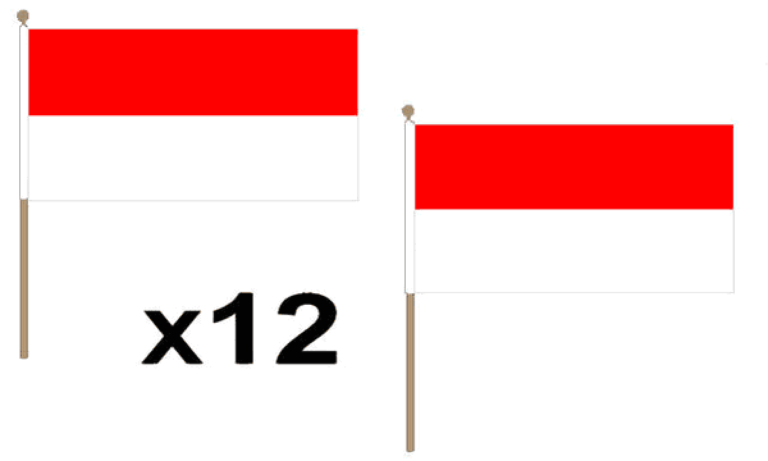 Indonesia Large Hand Flags – Welcome to Flag Superstore