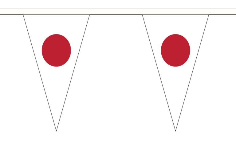 Japan Triangle Bunting – Welcome to Flag Superstore
