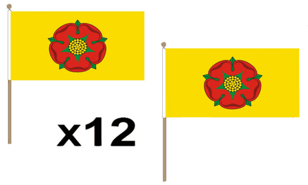 Lancashire New Large Hand Flags – Welcome to Flag Superstore
