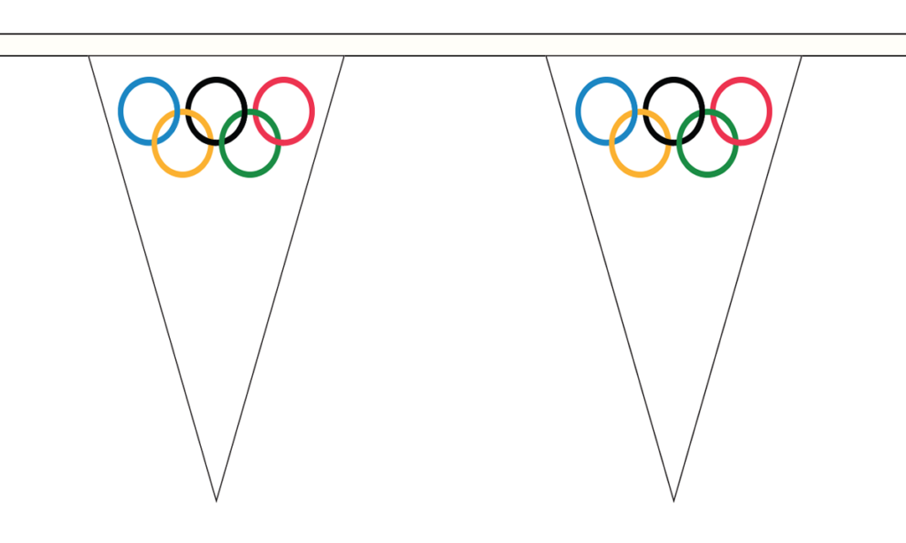Olympic Triangle Bunting – Welcome to Flag Superstore