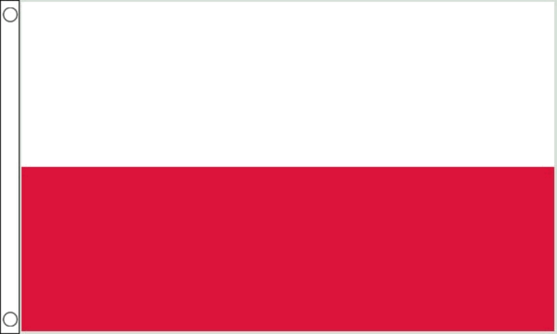 Poland Large Flag 8 x 5 FT