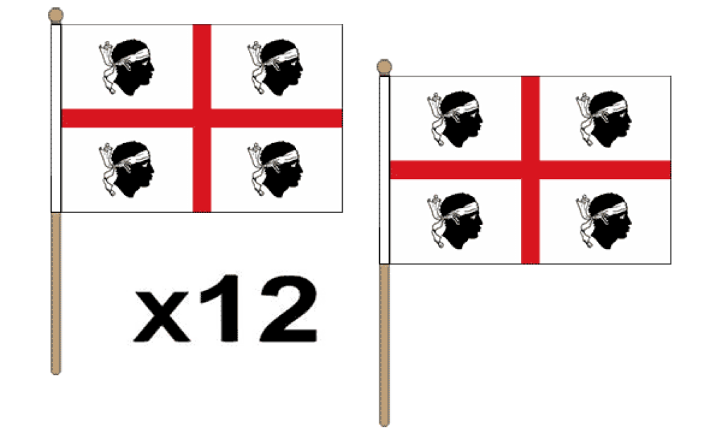 Sardinia Large Hand Flags – Welcome to Flag Superstore